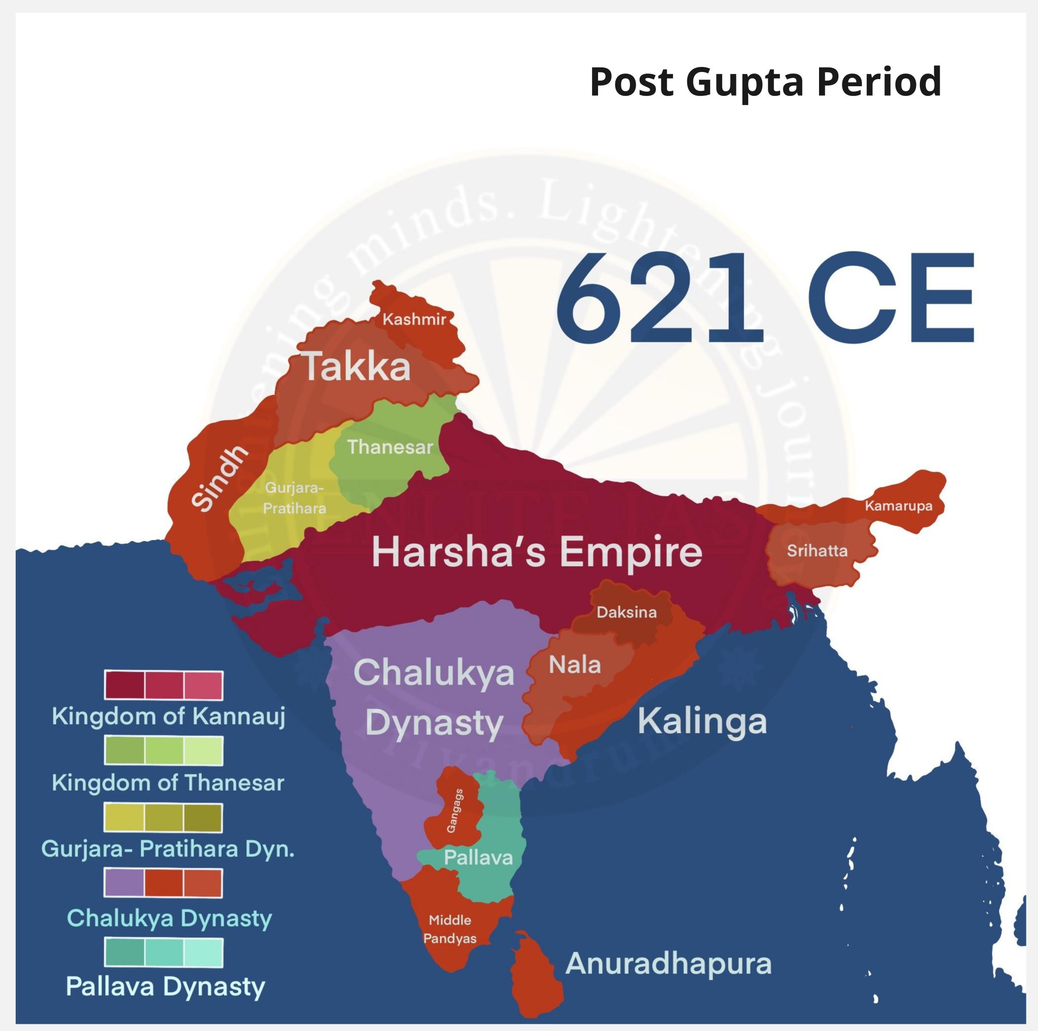 Post Gupta Dynasties: Chalukya Dynasty | Enlite Cafe