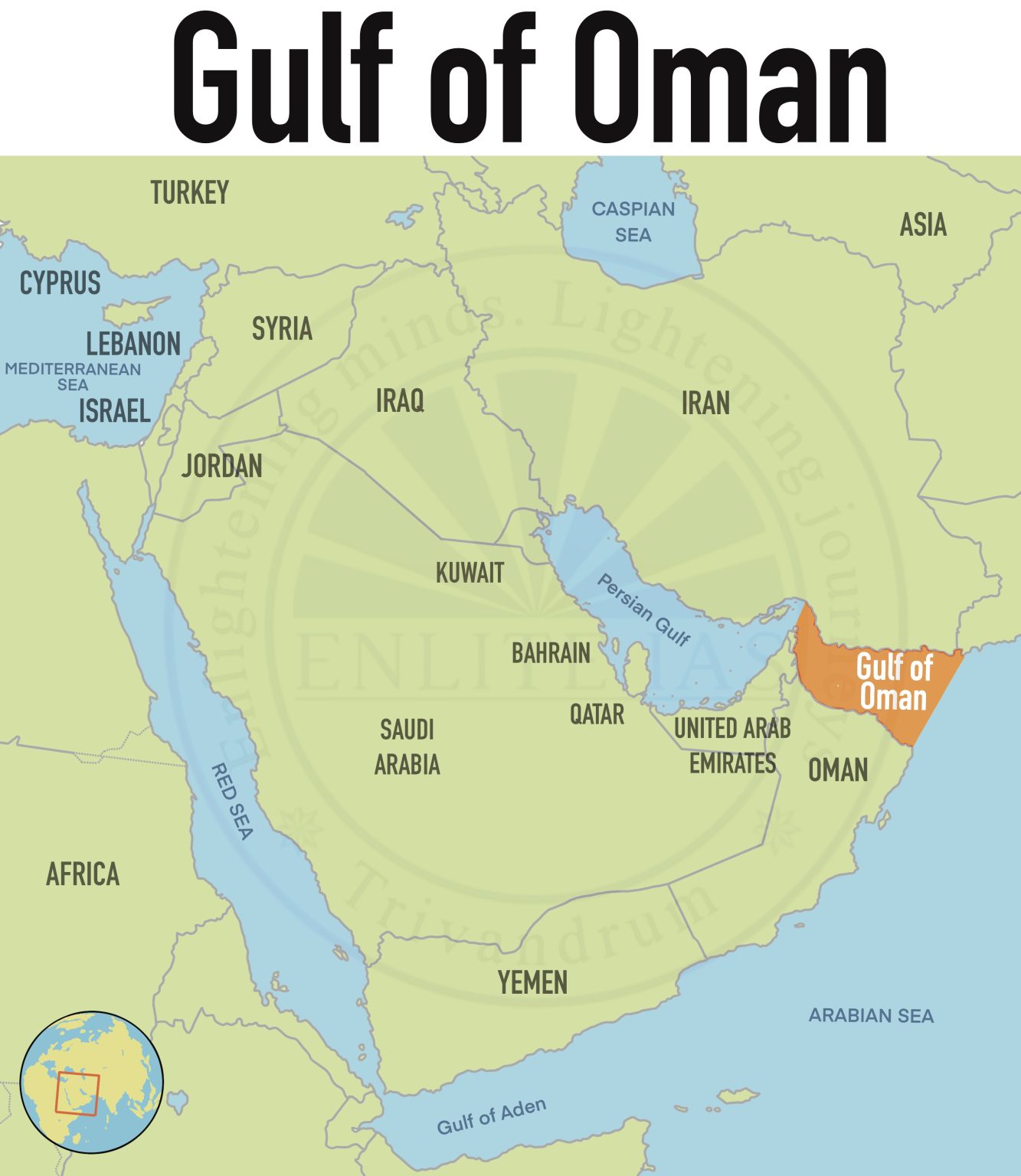 Gulf of Oman | Enlite Cafe